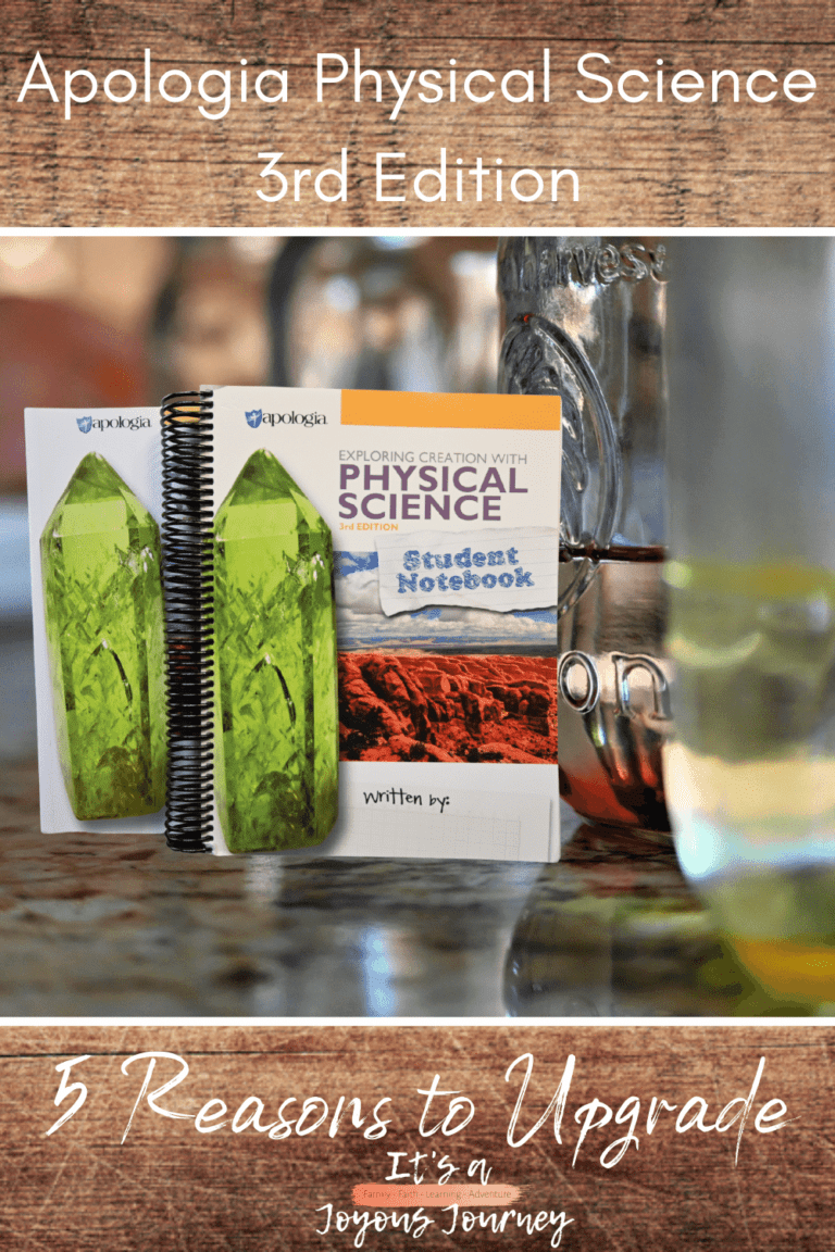5 Reasons to Get the New Version of Apologia Physical Science | It's A ...